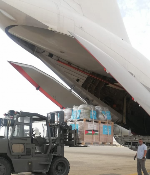 Jordanian aid plane for Gaza lands at El Arish airport | Jordan News ...