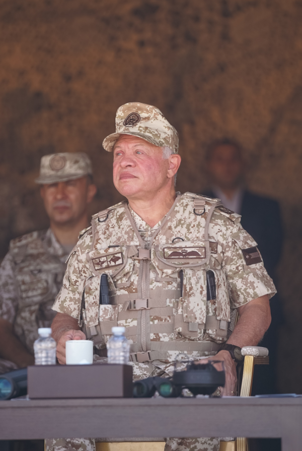 King attends tactical military exercise | Jordan News | Ammon News