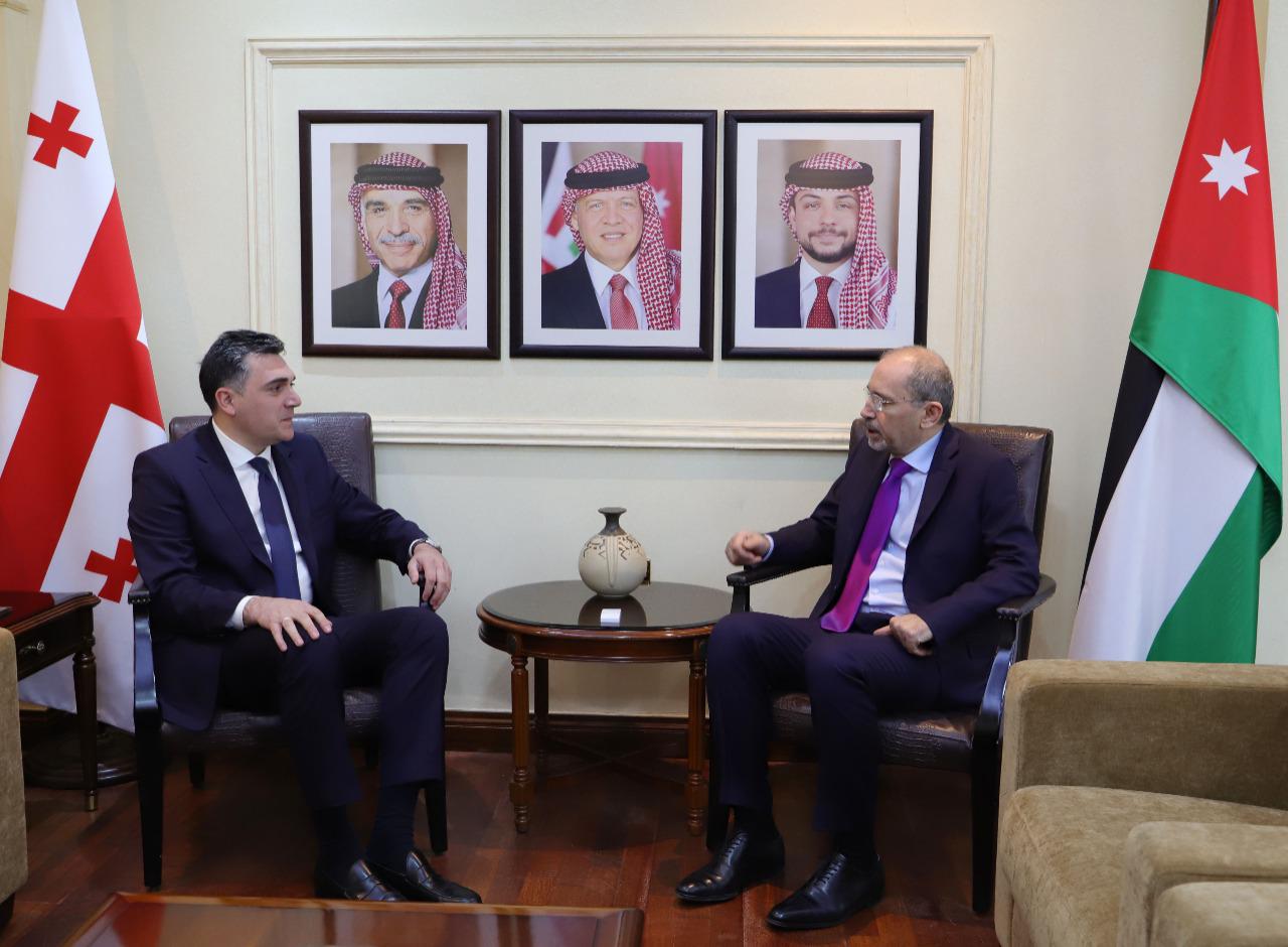 Jordan, Georgia talk ties; regional, international developments ...