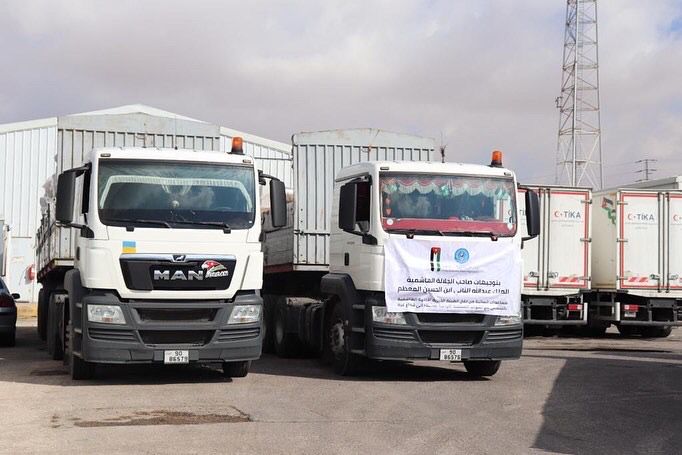 JHCO sends aid convoy to Gaza | Jordan News | Ammon News