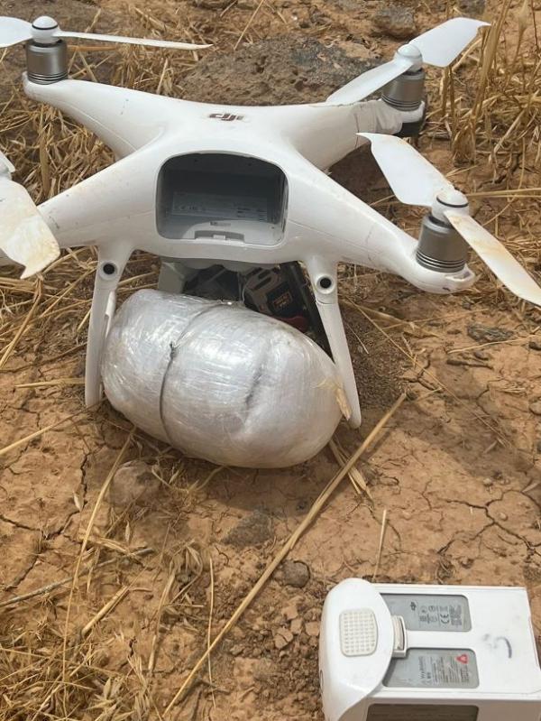 Drug-laden drone shot down in northern borders | Jordan News | Ammon News