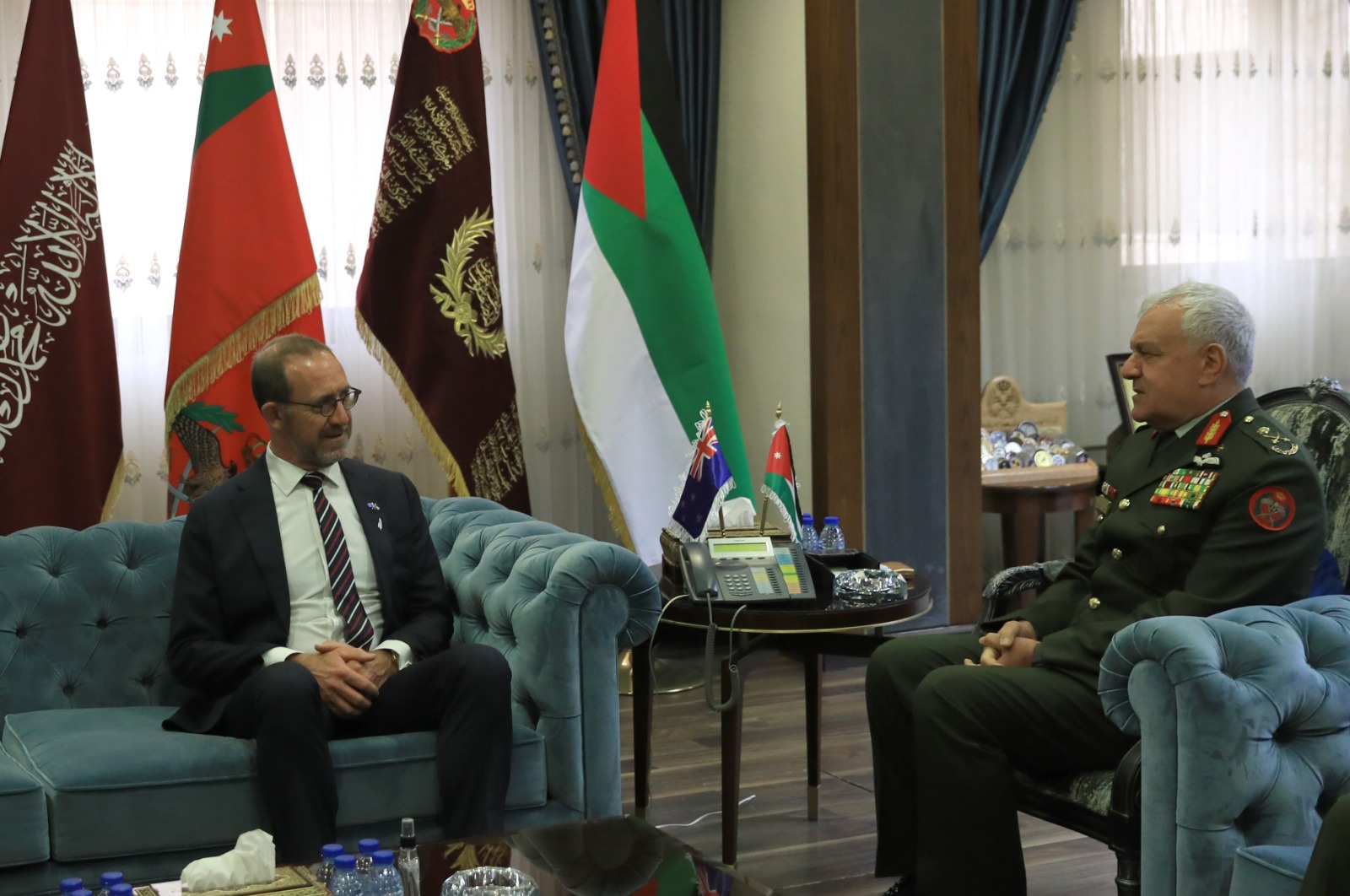 Army chief receives New Zealand military official | Jordan News | Ammon ...