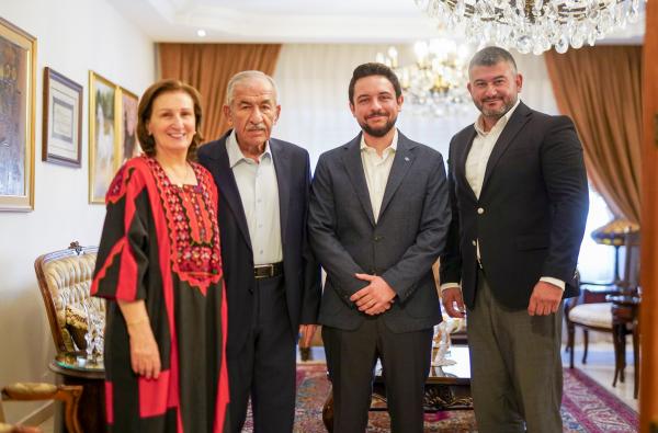 Crown Prince visits former minister Mazen Al Saket | Jordan News ...