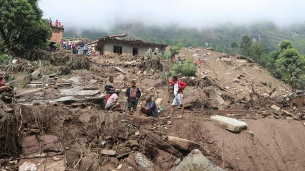 Heavy rains trigger landslides in Nepal, 11 killed, 8 missing | World | Ammon News