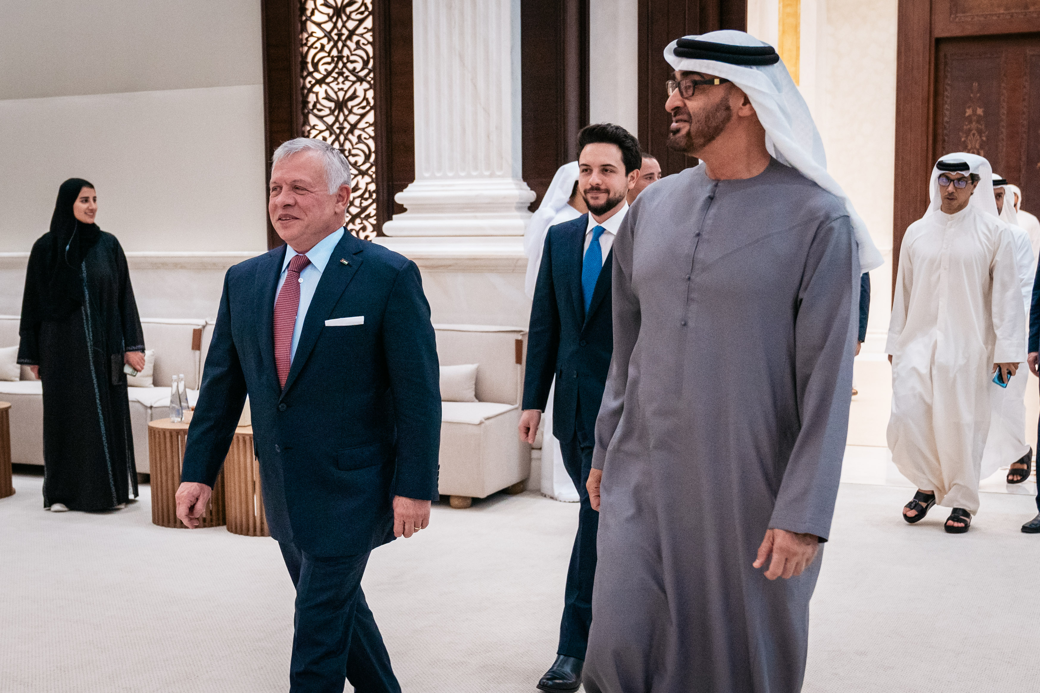King meets UAE president | Jordan News | Ammon News