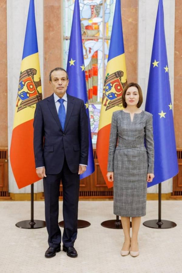 Ambassador Khasawneh presents credentials to Moldova | Jordan News | Ammon News