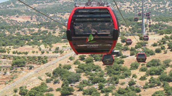 Ajloun cable car to receive visitors on Monday | Jordan News | Ammon News
