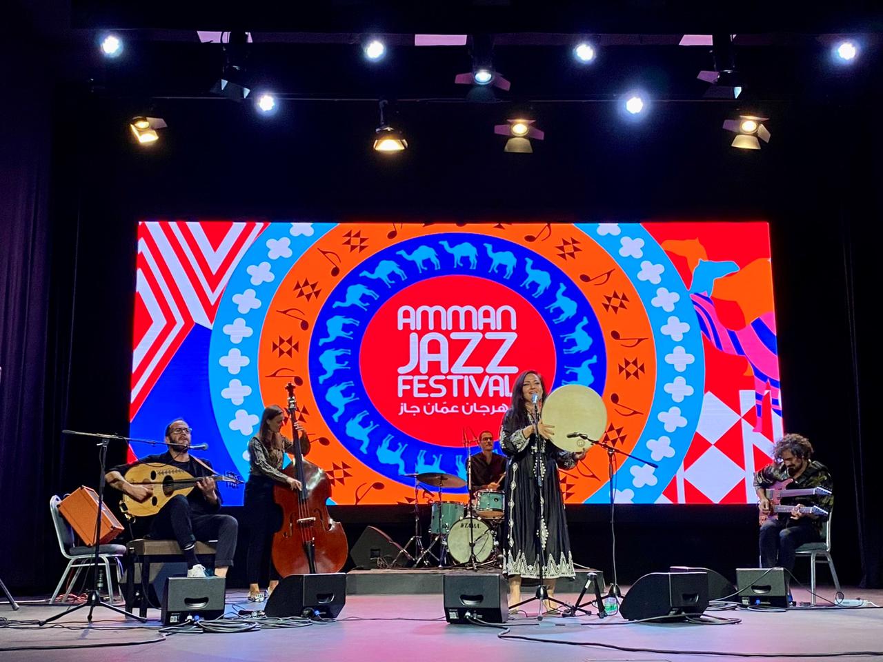 Electrifying performance at the Amman Jazz Festival with a band from ...