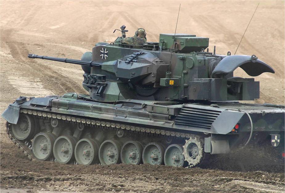 Ukraine receives 1st batch of German Gepard tanks | World | Ammon News