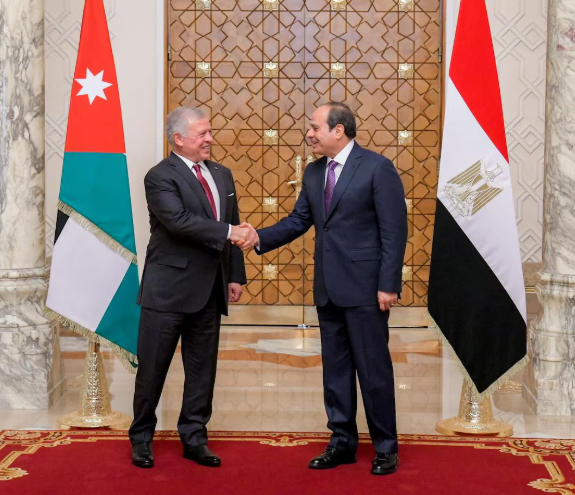 King, Egypt president call for preserving Syria's security, stability ...