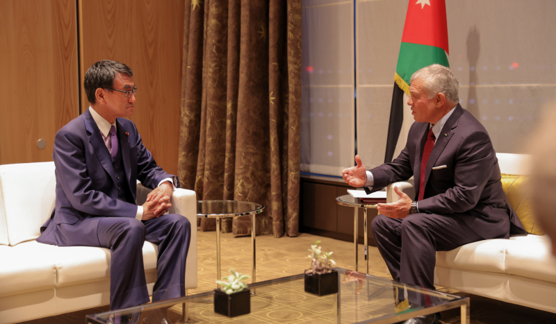 King discusses economic cooperation with Japan officials | Jordan News ...