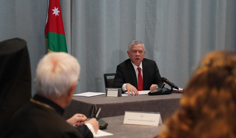 King meets Christian leaders in US, warns of threats against Christians ...