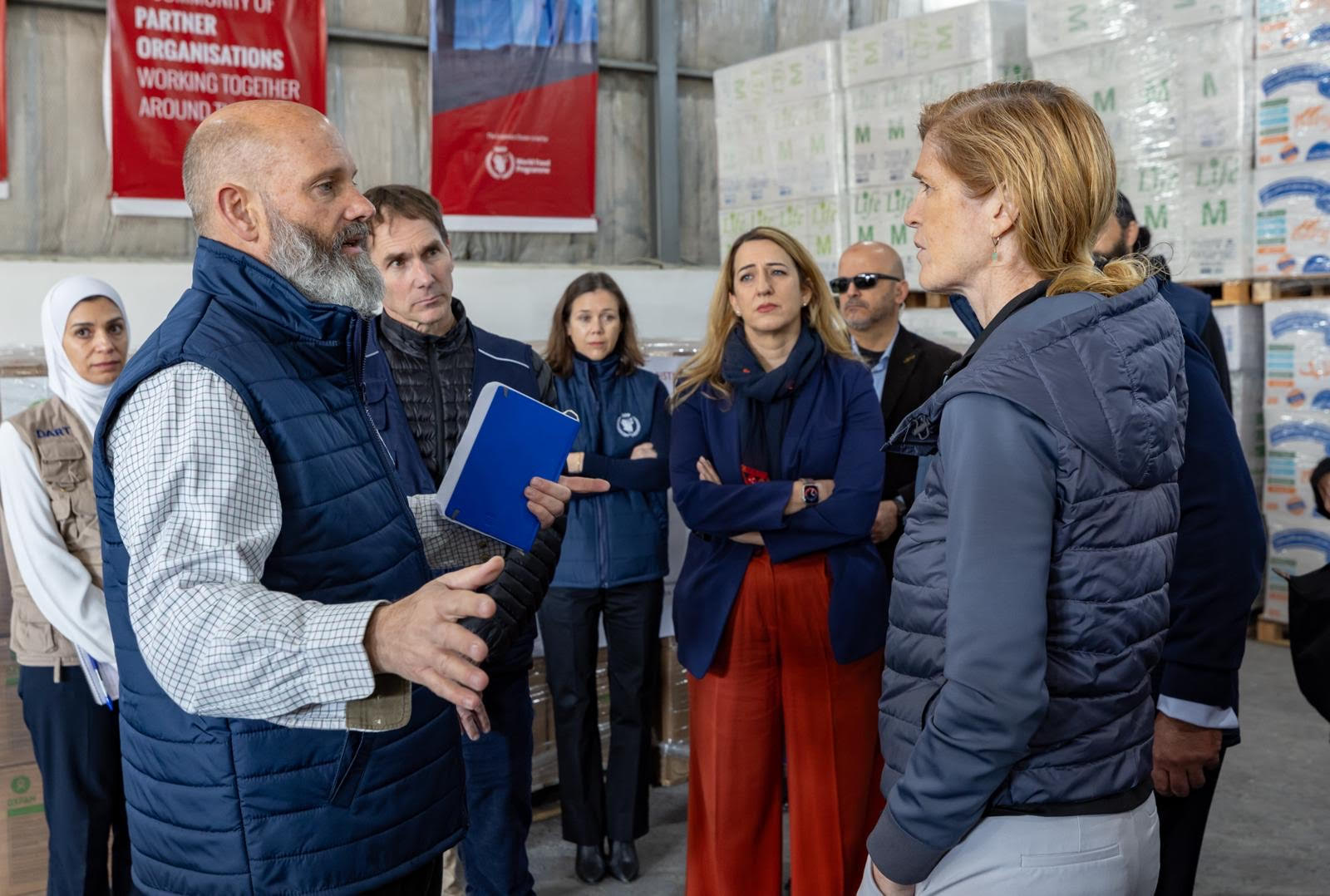 US administrator discusses delivery of aid to Gaza with Jordan, support ...