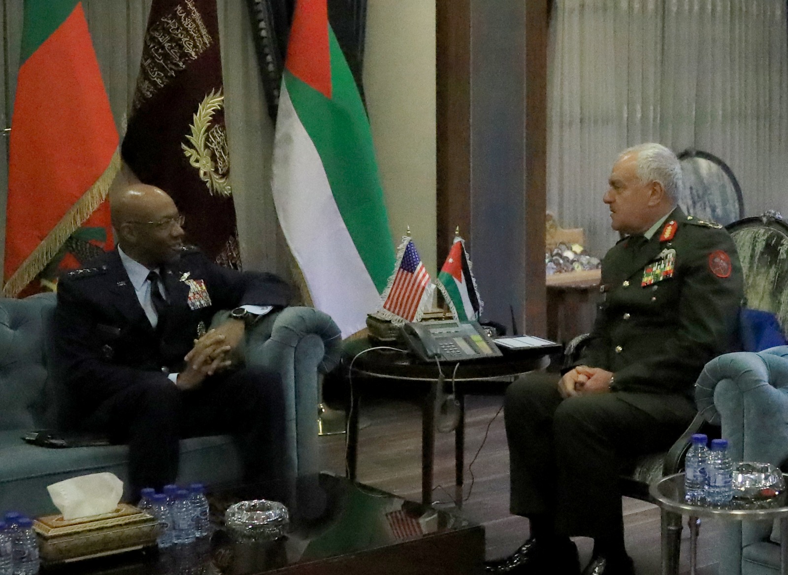 Jordanian, U.S. Military Chiefs Talk Collaboration | Jordan News ...