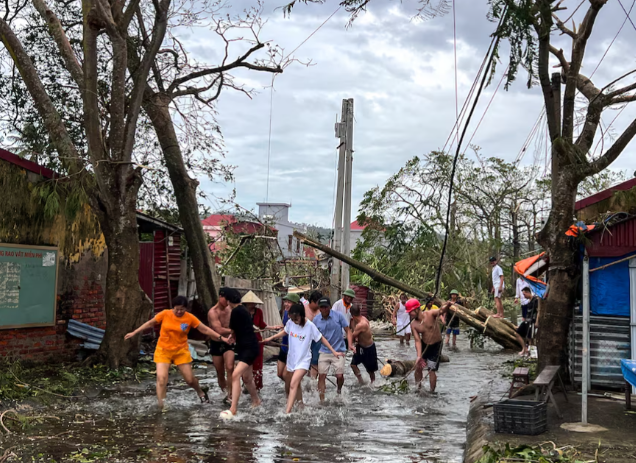 Typhoon Yagi leaves dozens dead in Vietnam, pounds infrastructure ...