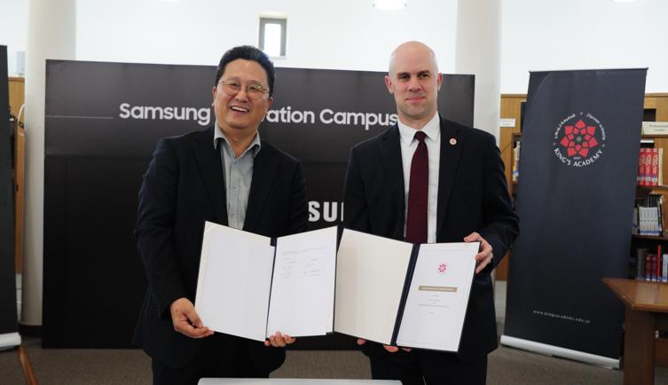 Samsung Signs MOU with King’s Academy to Launch Samsung Innovation ...