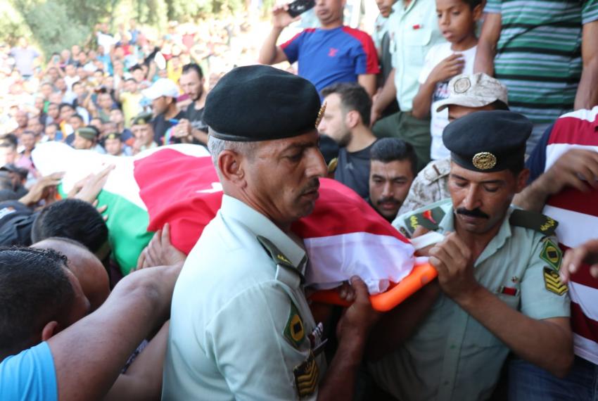 Jordanian peacekeeper laid to rest | Jordan News | Ammon News