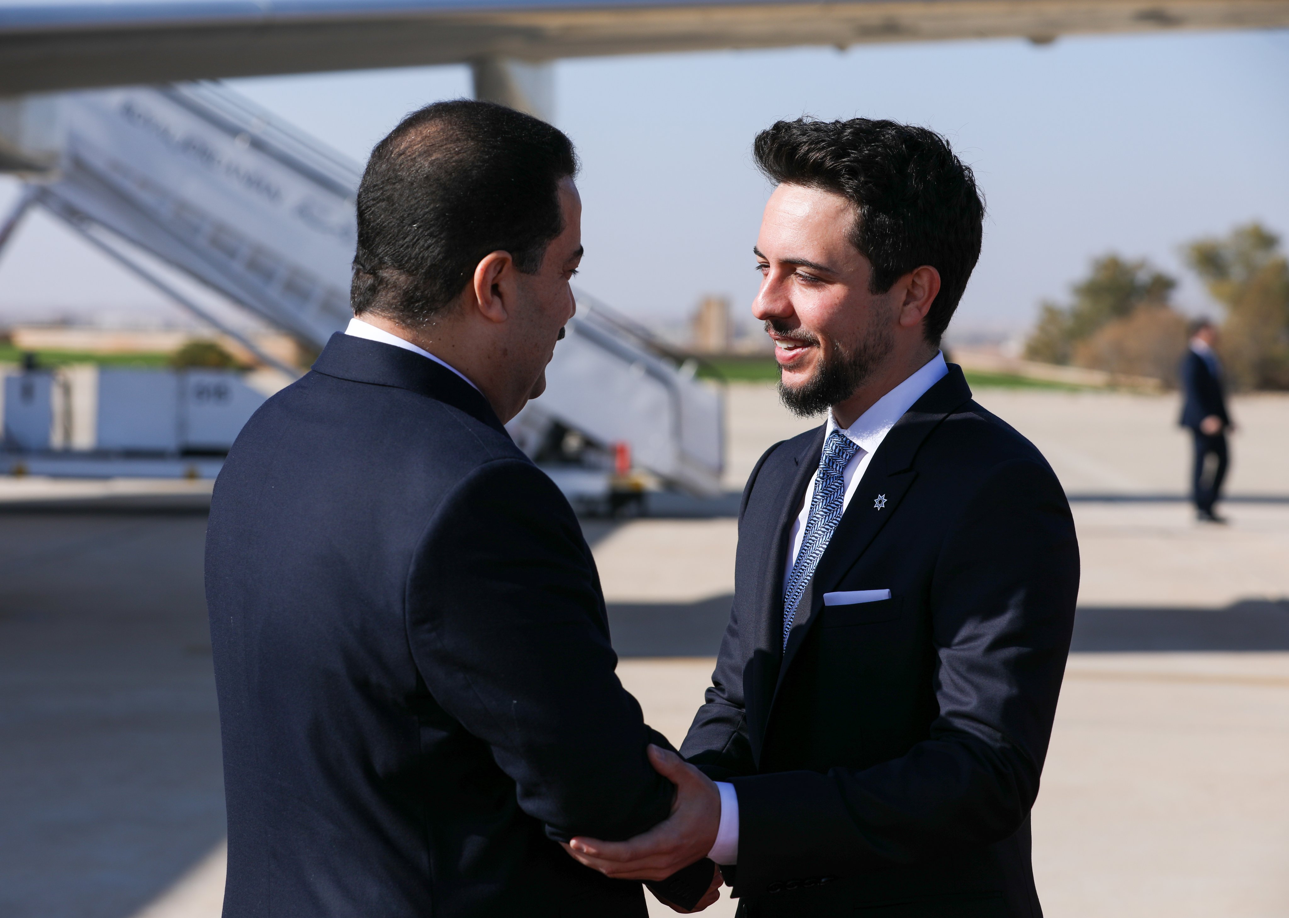 Crown Prince receives Iraq PM upon arrival in Jordan | Jordan News ...