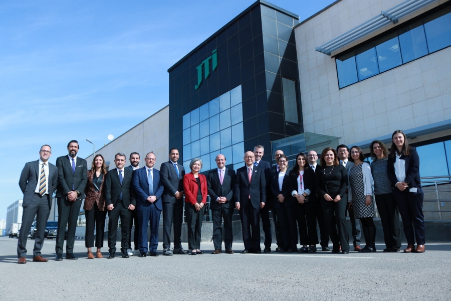 Japanese envoy visits JTI Jordan factory | Business | Ammon News