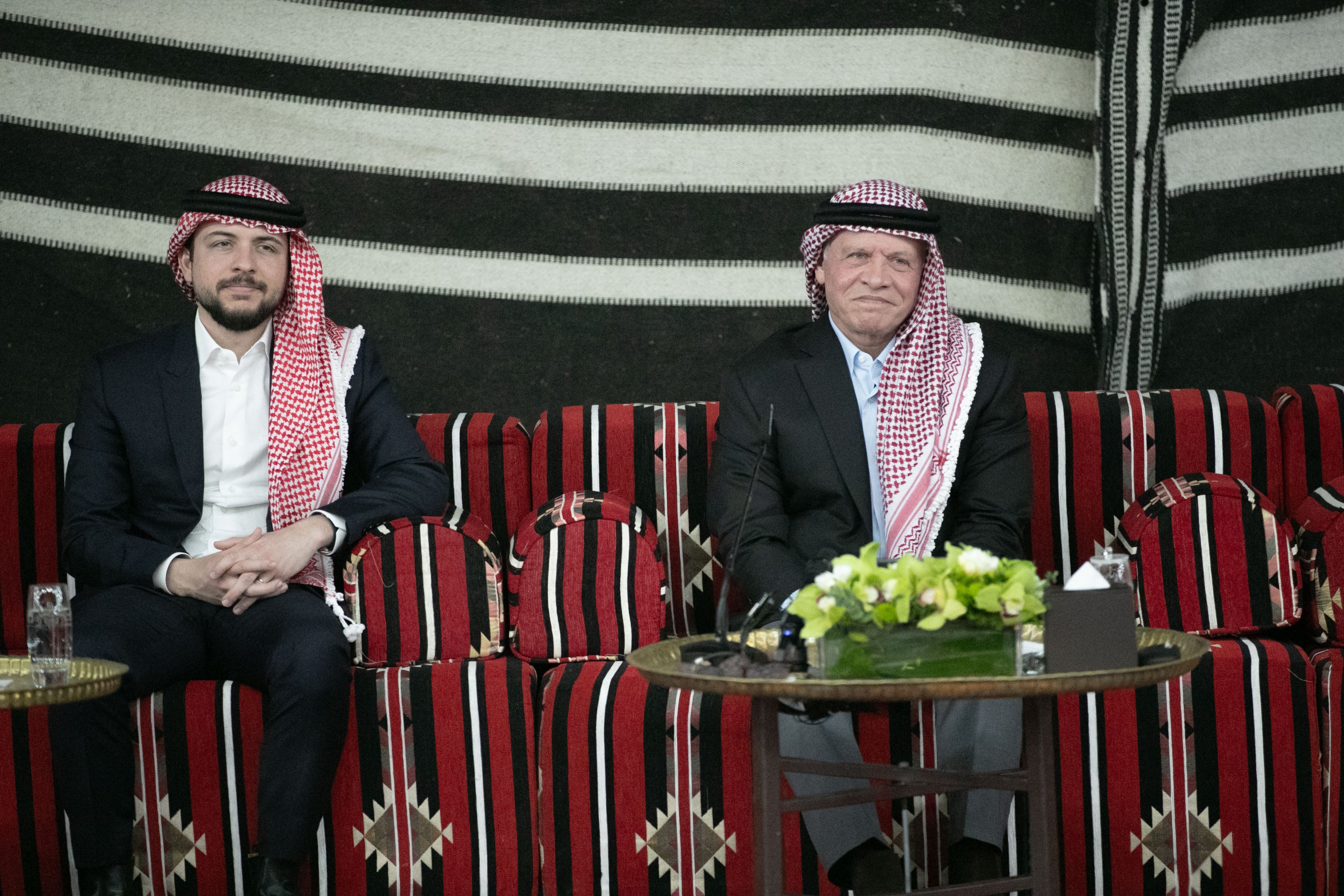 King visits Northern Badia, meets its leading figures | Jordan News ...