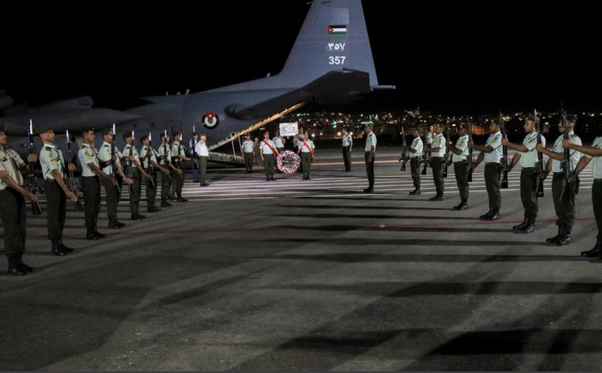 Body of Jordanian peacekeeper arrives home | Jordan News | Ammon News