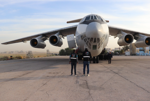 Jordan sends new aid plane to Gaza in cooperation with UNICEF | Jordan ...