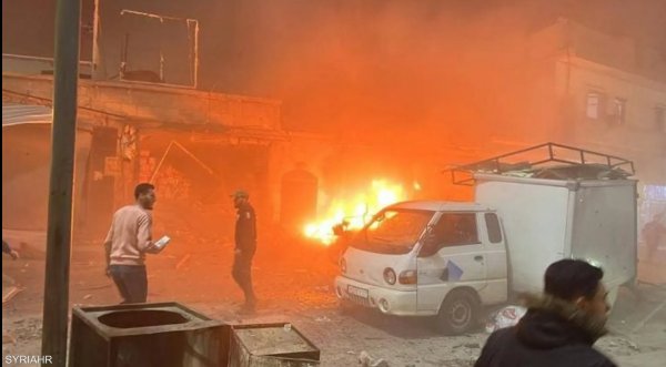 At least 7 killed and 30 injured in car blast in Syrian town near ...