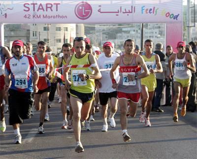 Jordanians place well in marathon | Sport | Ammon News