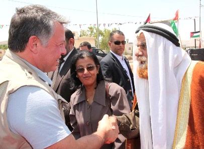 King visits Baqaa Refugee camp | Jordan News | Ammon News